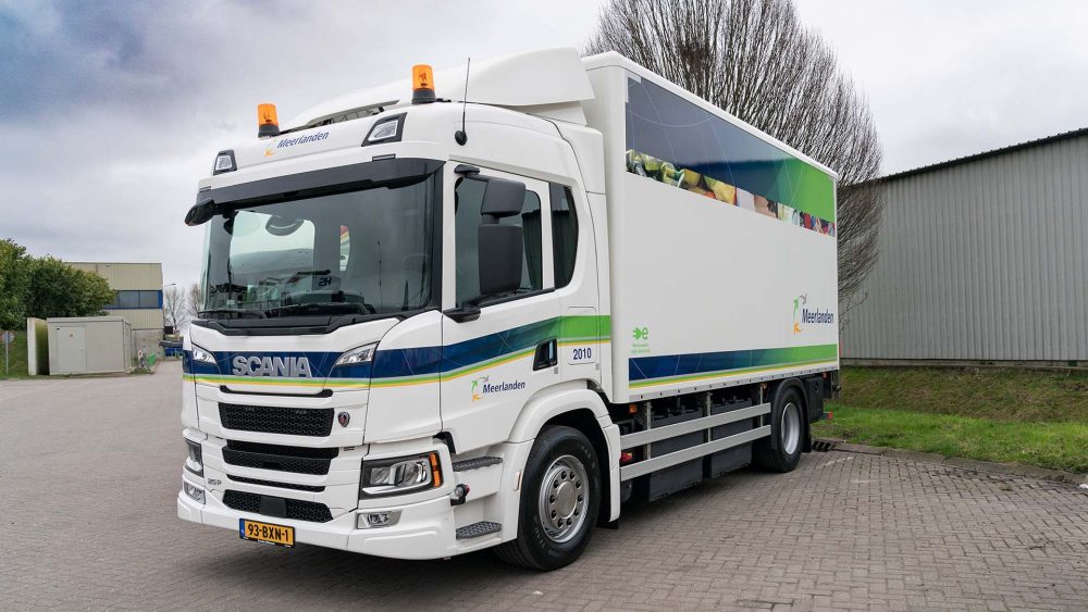 Meerlanden schaft eerste elektrische vrachtwagen aan - Diemerkrant.nl